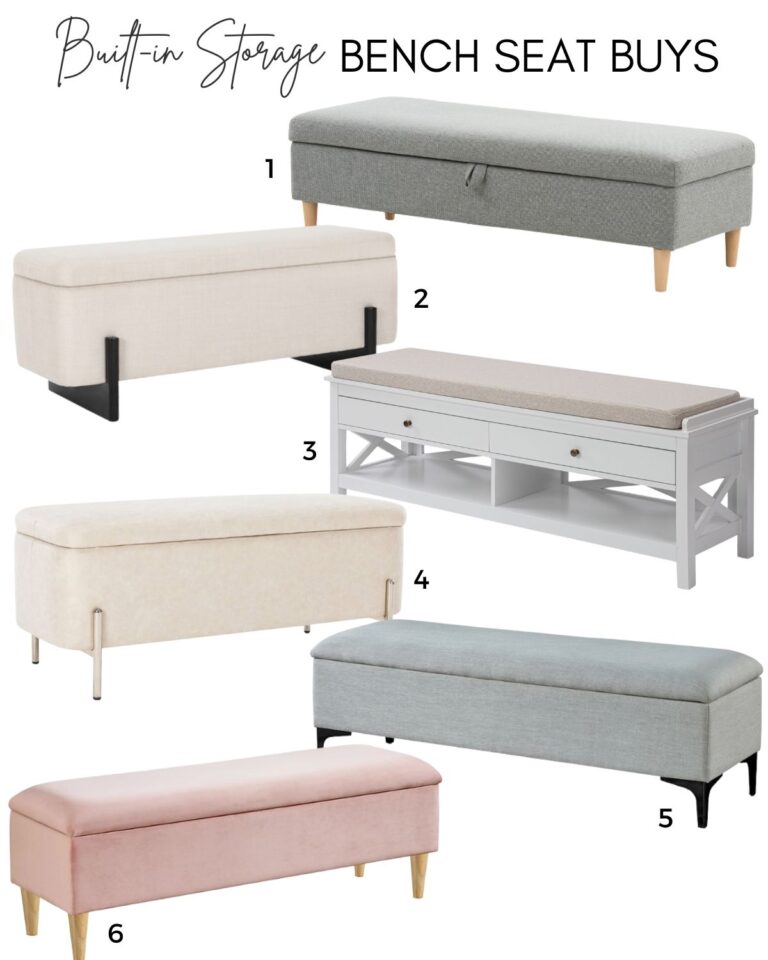 30 Best Indoor Bench Seats for every Room and Budget