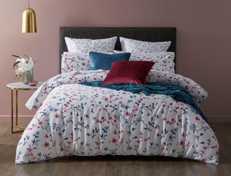 11 Floral Quilt Cover Sets to Add Subtle Drama