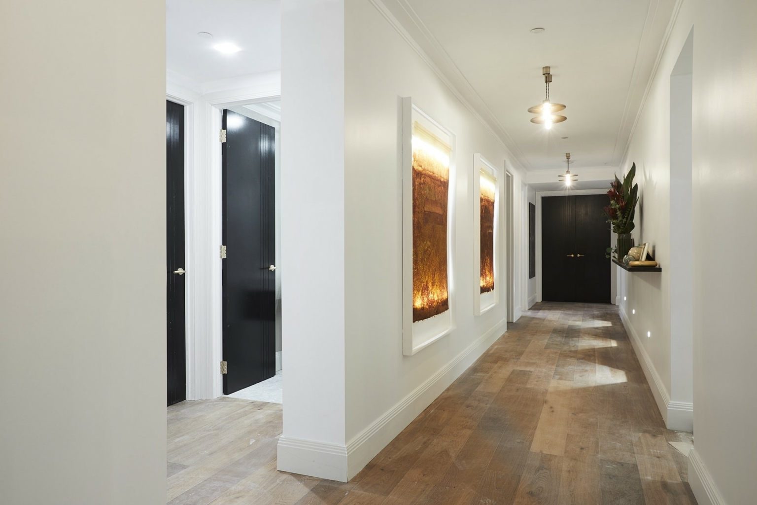 The Block 2018 Hallway, Laundry, Powder Rooms