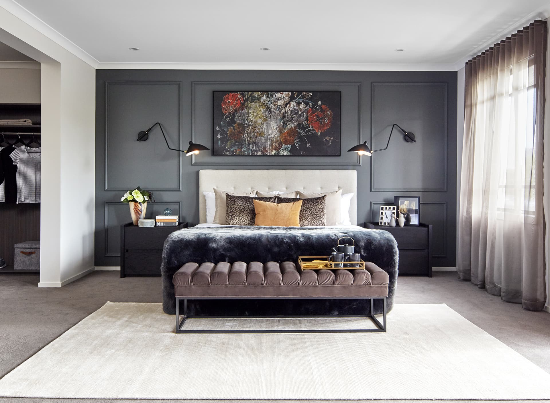 Bedroom Feature Wall Ideas 21 Stylish Options On Any Budget Bedroom Feature Wall Ideas 21 Stylish Options On Any Budget