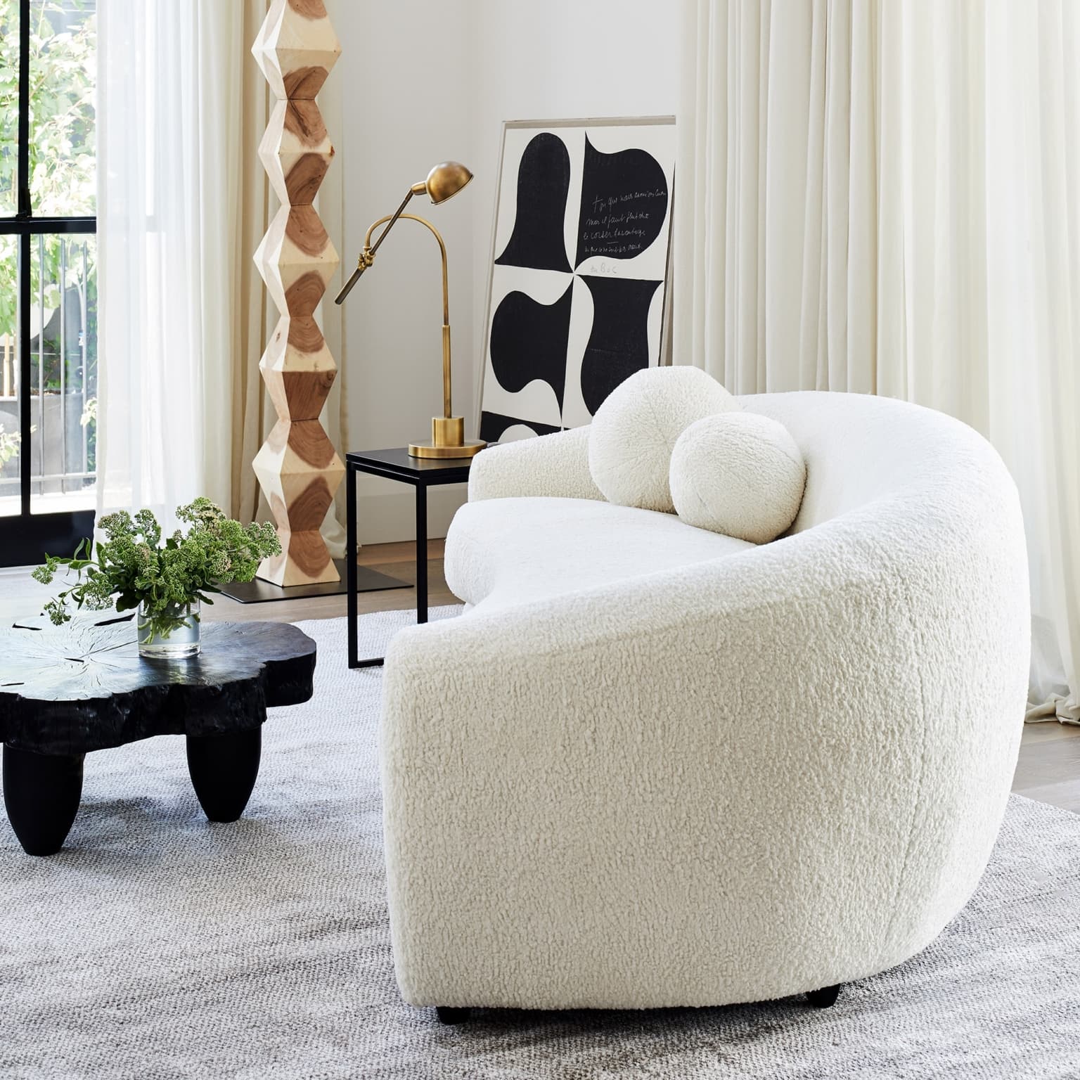 Best in Boucle Furniture & Decor, plus Style Tips