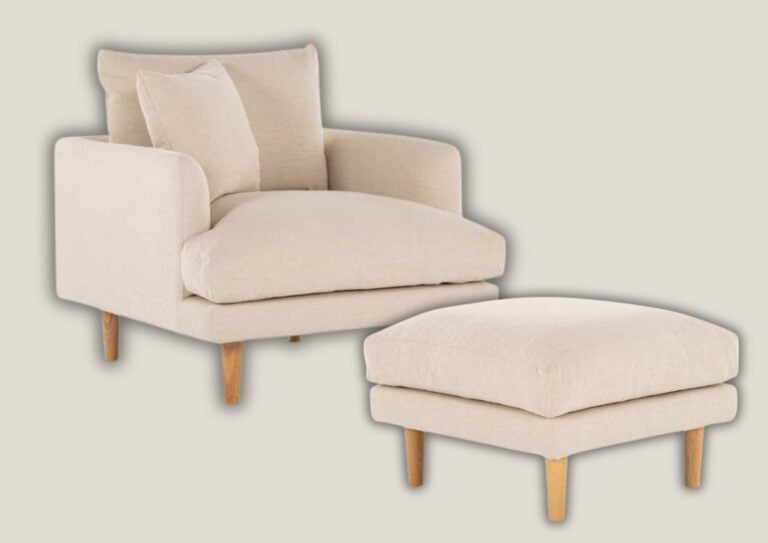 21 of the Best Armchair with Matching Ottoman Sets